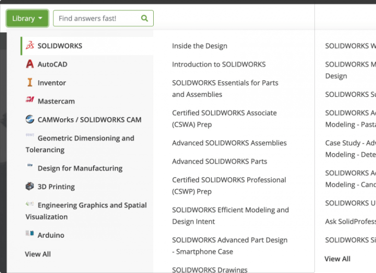 SolidProfessor | Build Skills with CAD & CAM Online Courses