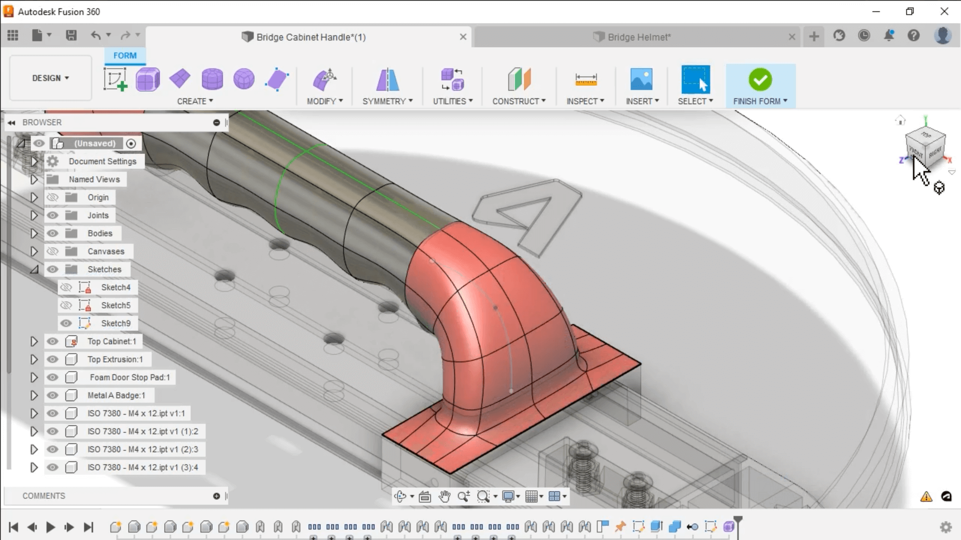 Fusion 360 Form