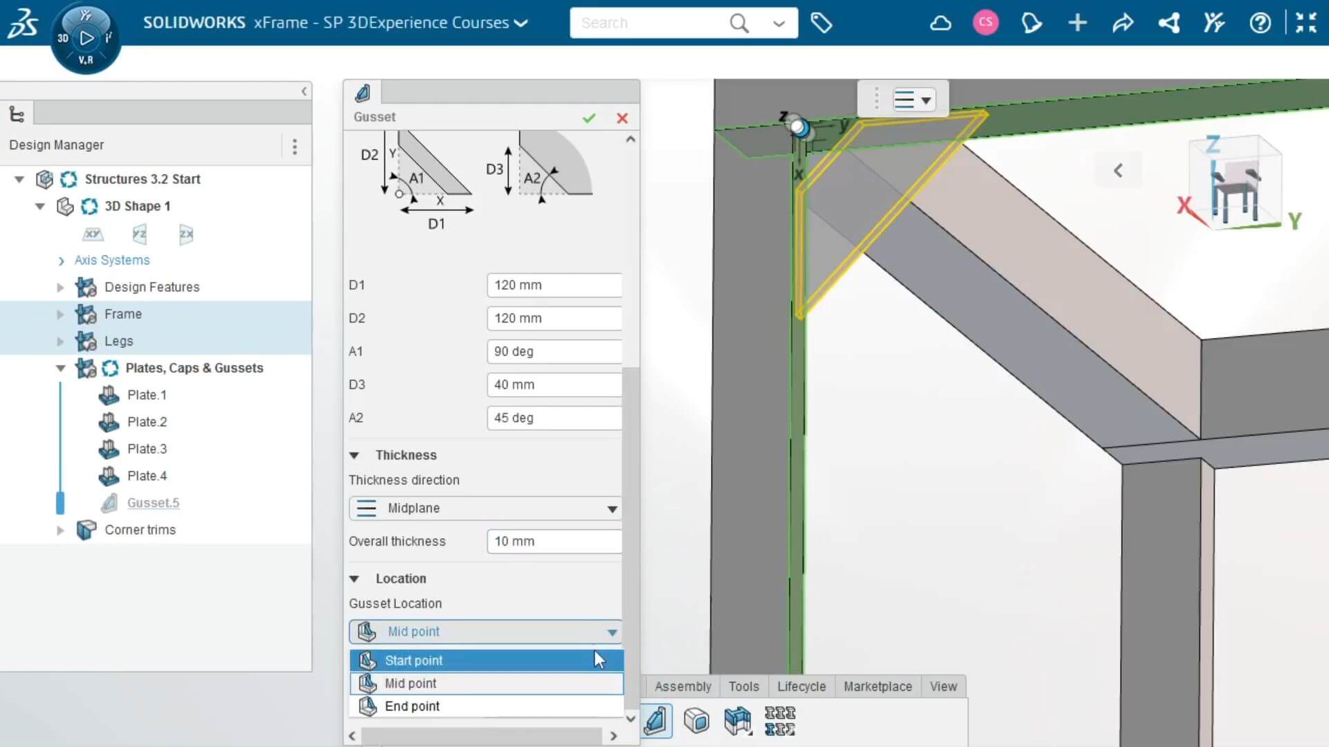 3DEXPERIENCE 3D Structure Creator