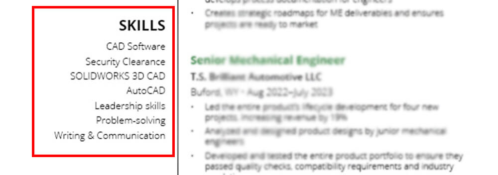 Crafting the Best Mechanical Engineering Resume with Example